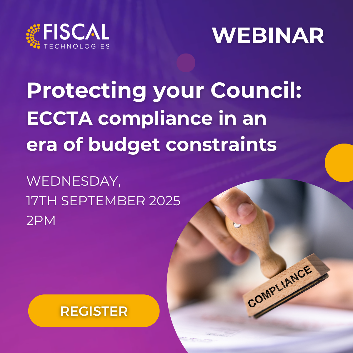 Webinar: Protecting Your Council: ECCTA Compliance in an Era of Budget ...